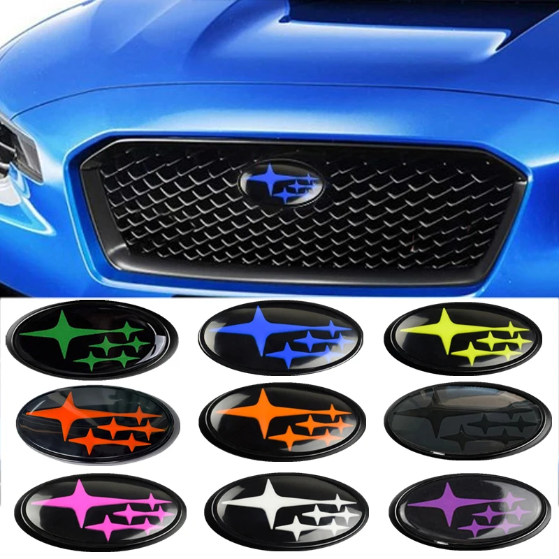 Acrylic-Car-Front-Hood-Emblem-Sticker-for-Subaru-Forester-2017-2018 ...