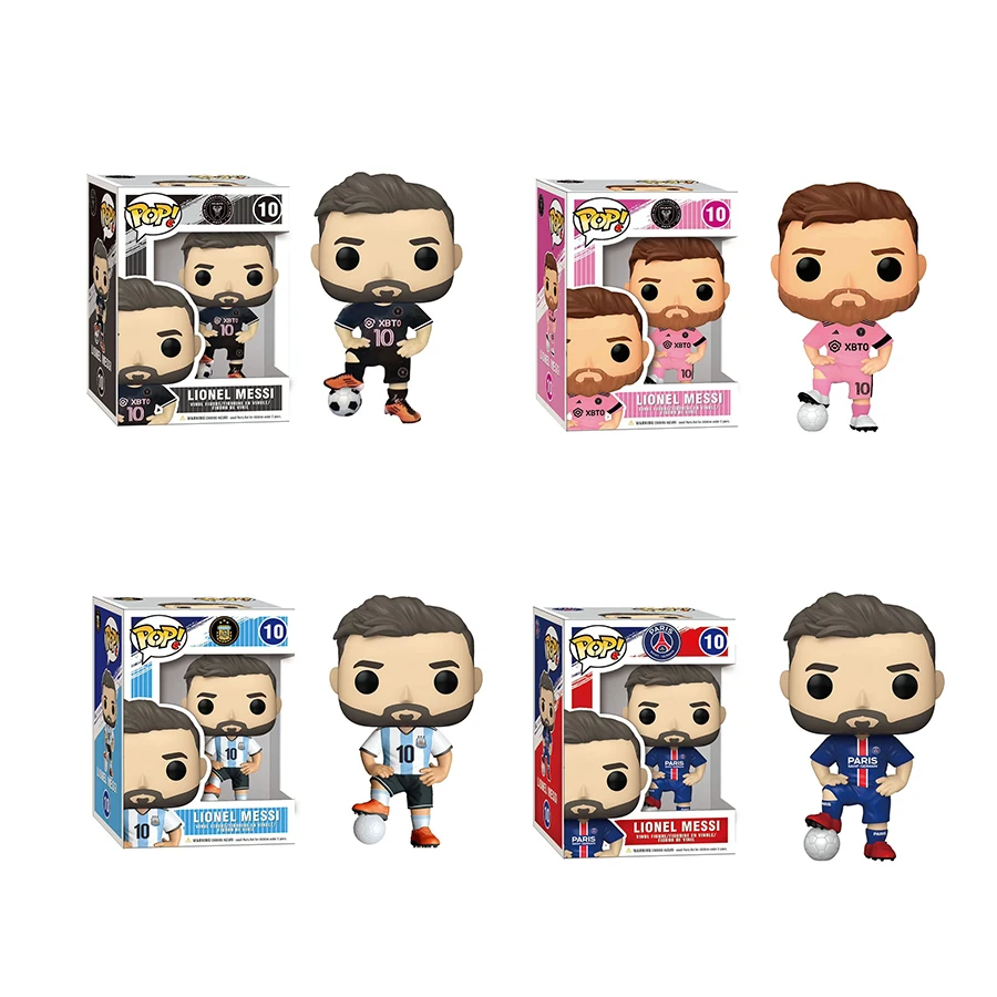Funko-Pop-Football-Stars-Action-Figure-para-Crian-as-Lionel-Messi ...