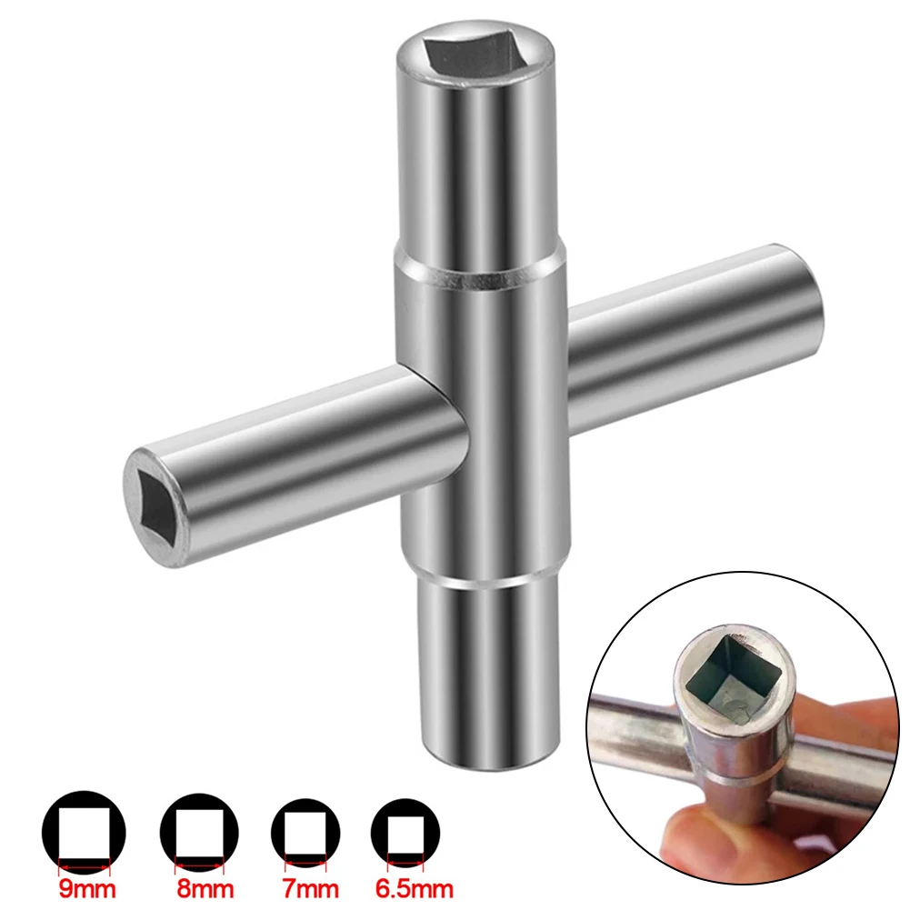 4-IN-1-Universal-Faucet-Wrench-Square-Cross-Key-Wrench-Sleeve-Socket ...