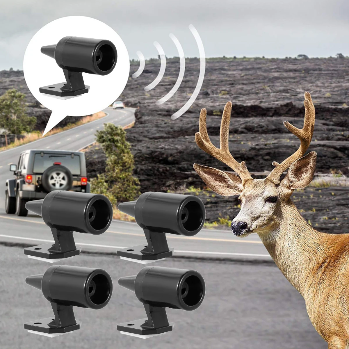 4pcs-Deer-Warning-Whistles-Device-Wind-Deer-Repelling-Whistles-Mini ...