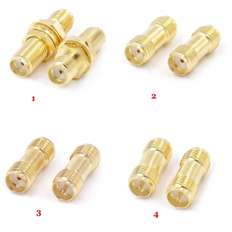 1PCS-RF-RF-coaxial-connector-SMA-KK-female-to-female-straight-joint ...