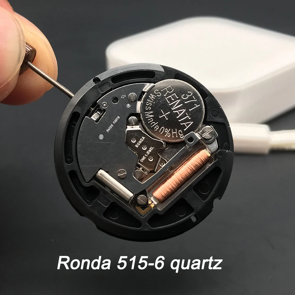 Wristwatch-SW-Parts-Ronda-515-Quartz-Watch-Movement-515-6-Battery ...