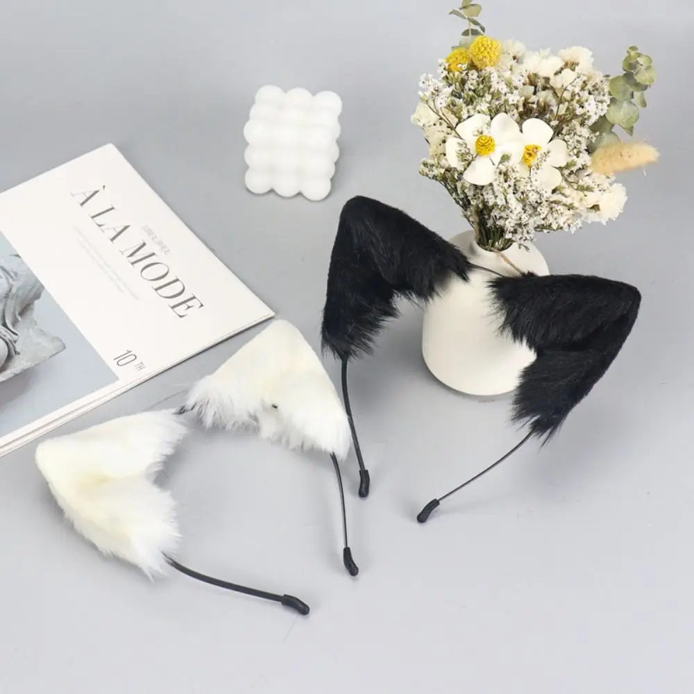 1PC-Cute-Plush-Fox-Cat-Ears-Gothic-Headband-Lolita-Animal-Ears-Headwear ...