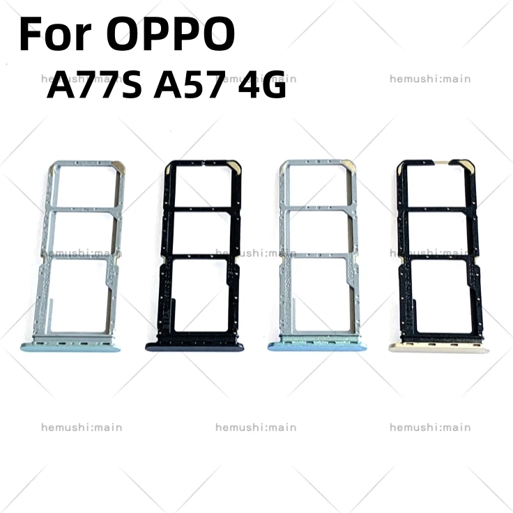 SIM-Card-Tray-For-Oppo-A77S-A57-4G-Simtray-Holder-Case-Cellphone ...