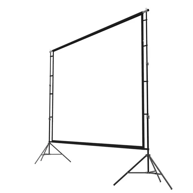 Projector-Screen-with-Stand-100-120in-Portable-Projection-Screen-16-9 ...