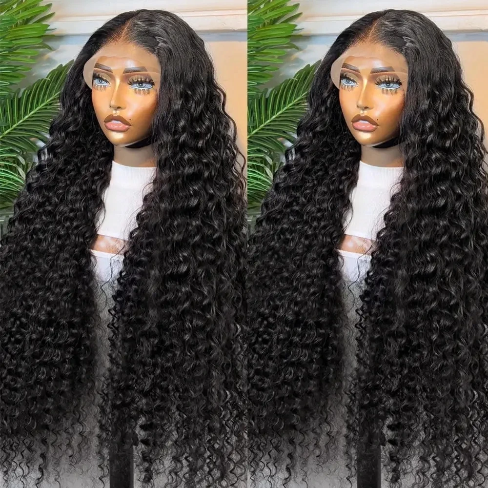 Deep-Wave-Frontal-Wig-13x6-HD-Lace-Front-Wig-human-hair-Brazilian-Loose ...