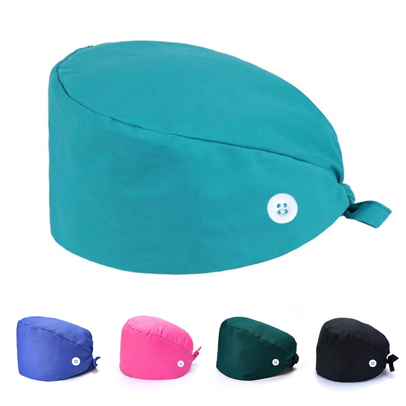 Gorro-quir-rgico-de-Color-liso-para-enfermera-gorro-quir-rgico-para ...