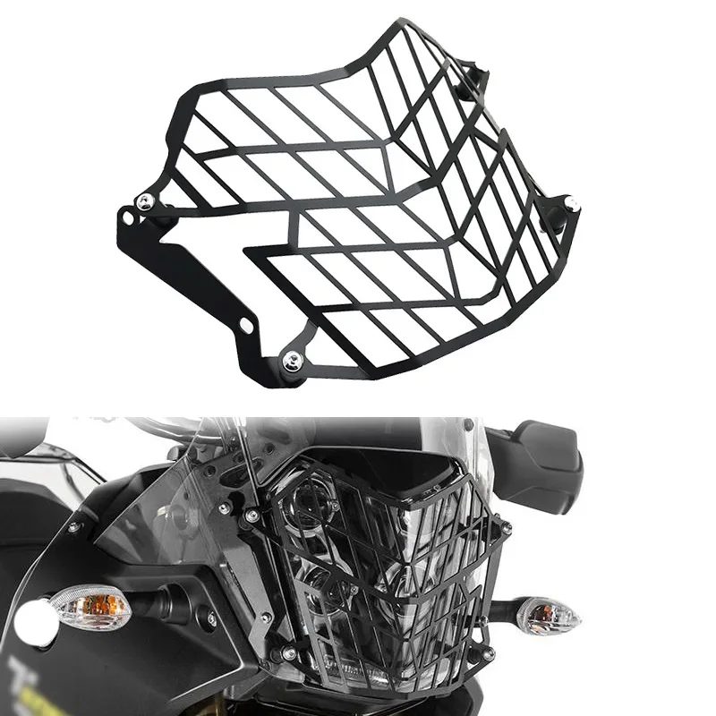 Motorcycle-Headlight-Head-Light-Guard-Protector-Cover-Protection-Grill ...