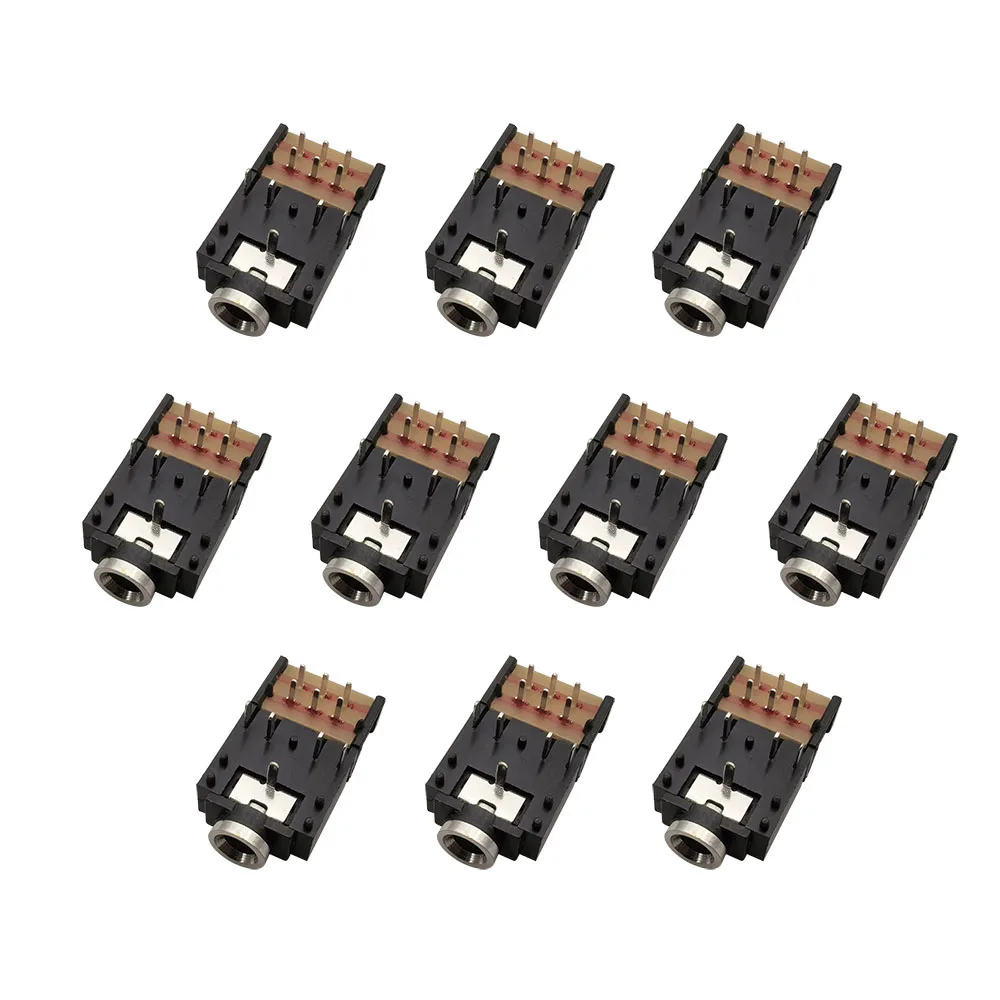 PJ-307 3.5mm Stereo Audio Jack Socket 3.5 mm Dual Channel Headphone ...