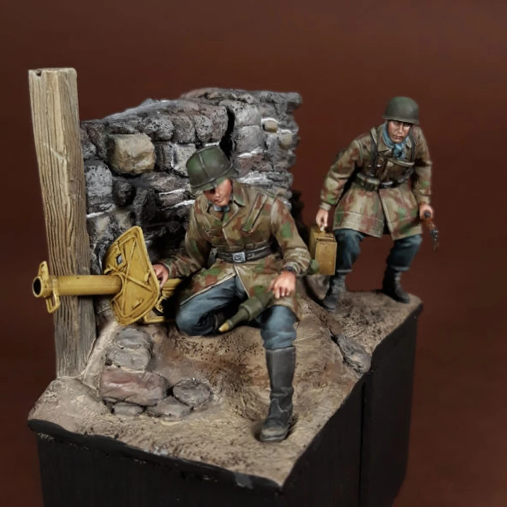 1/35 World War II soldiers, Resin Model figure soldier, WWII Military ...