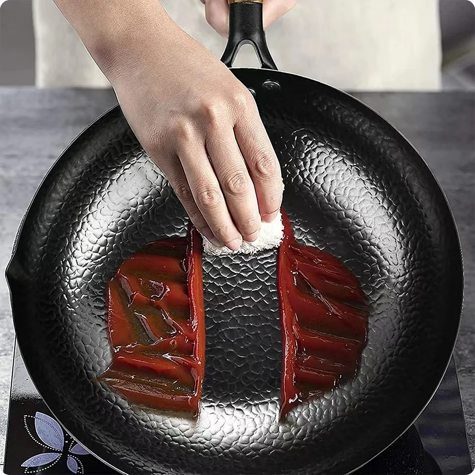 28cm-High-Grade-Iron-Wok-Pan-Without-Coating-Household-Cooking-Pot ...