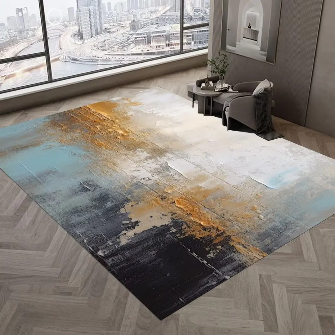 New-Abstract-Carpet-Living-Room-Large-Art-House-Decorations-Aesthetic ...