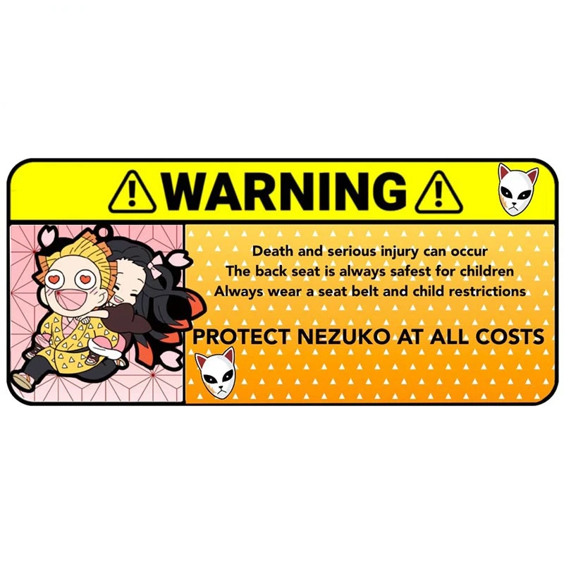 Jdm Warning Stickers
