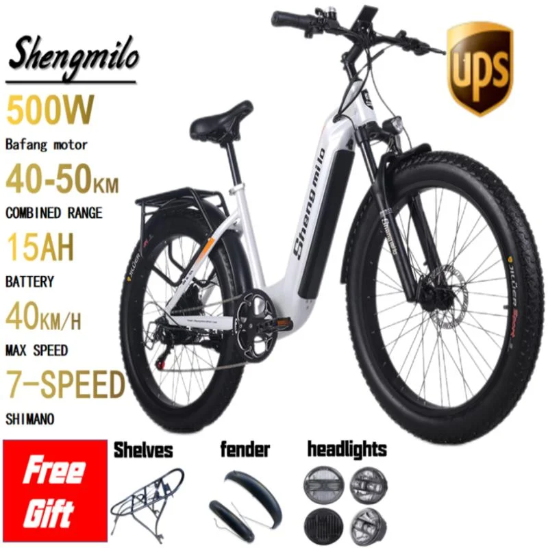 Shengmilo-MX06-17-AH48V-Bafang-500W-V-lo-lectrique-V-lo-Urbain-de-26 ...