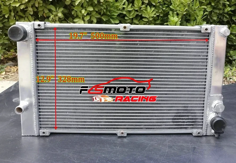 Core H/328mm Aluminum Radiator For Porsche 924S 944 924 S 2.5L 2.7L Non ...