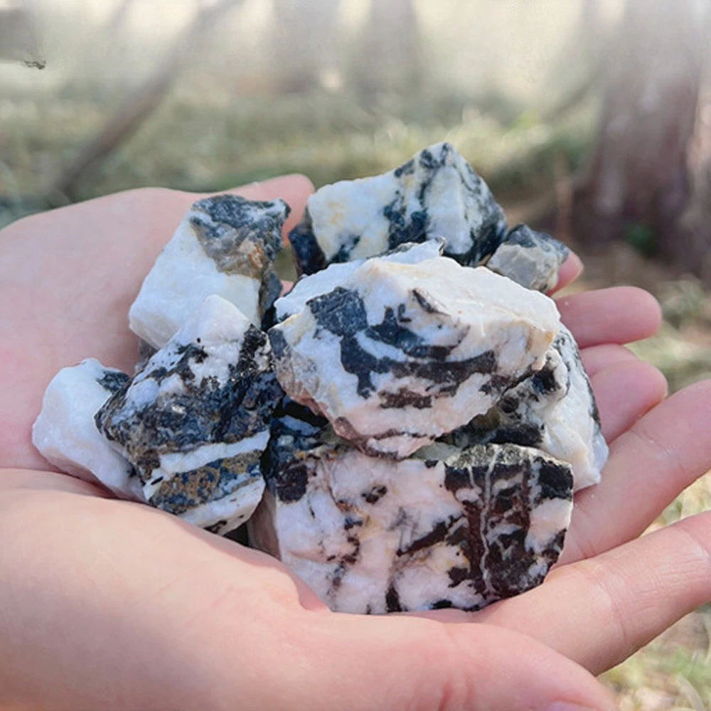 1pc Natural Raw Zebra Stone Irregular Rough Crystal Reiki Healing ...
