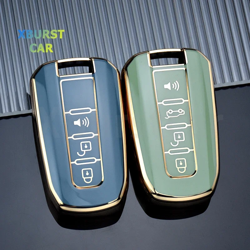 Car-Shell-Fob-Holder-Soft-TPU-Smart-Key-Case-Cover-For-Ssangyong-Actyon ...