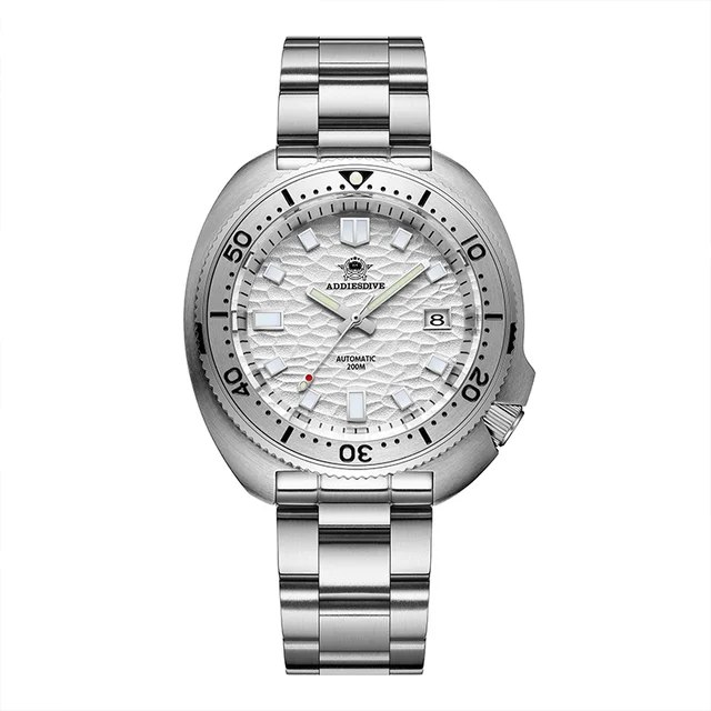 ADDIESDIVE Luxury Men Watch High Quality Sapphire Glass Abalone 200M ...