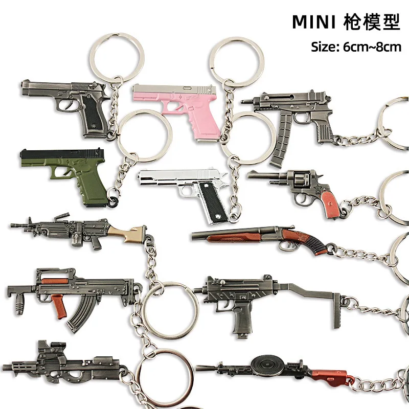 Game-Keychain-Jewelry-Weapon-Mini-Model-Metal-Pendant-Key-Chain-Fashion ...