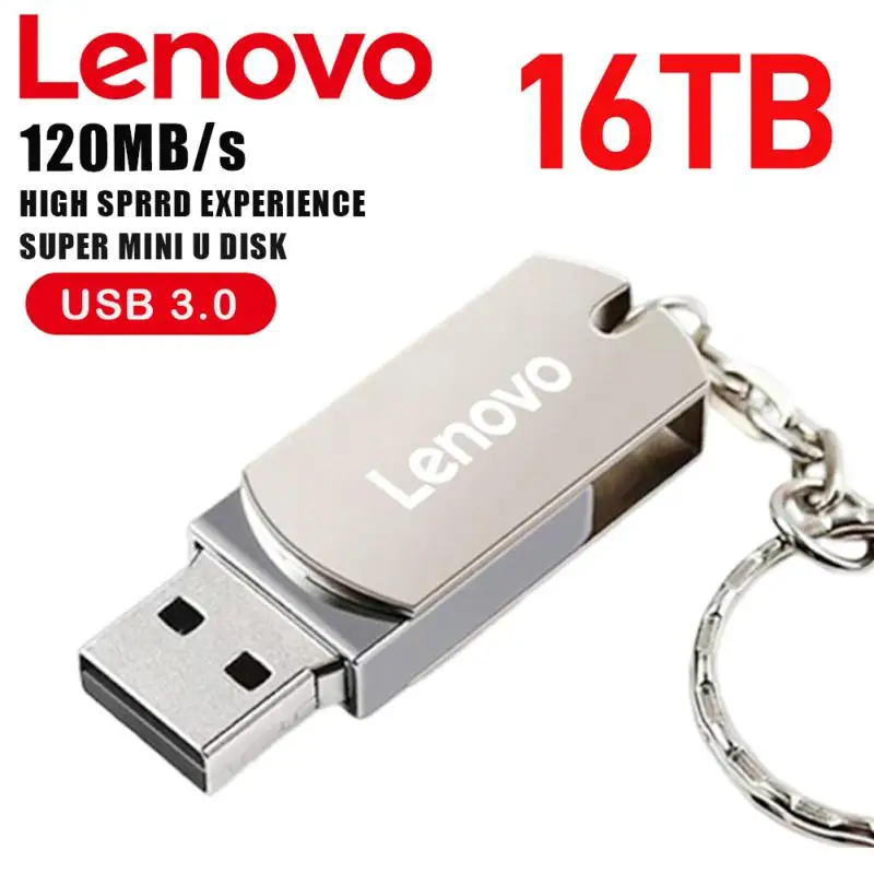 Lenovo-16TB-USB-3-0-Flash-Drive-High-Speed-Transfer-8TB-4TB-2TB-Metal ...