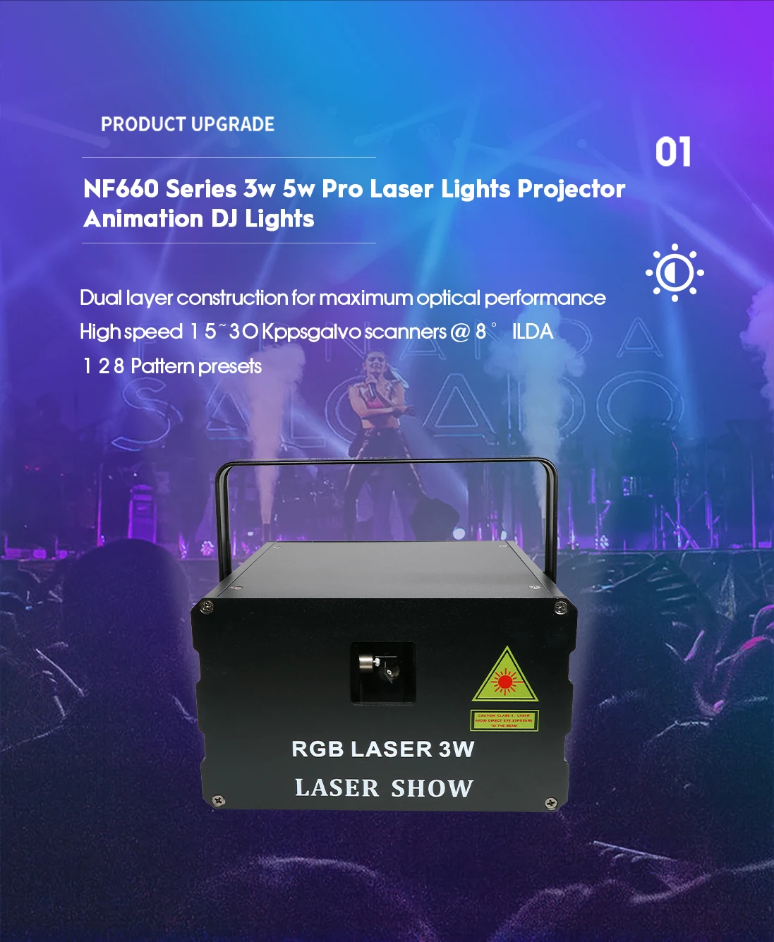 2w-Laser-Show-3d-Laser-Projector-Events-Party-RGB-Lazer-Animation-Disco ...