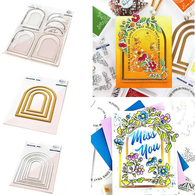 Around The Shape: Arches February 2023 Release Stamps Scrapbook Diary ...