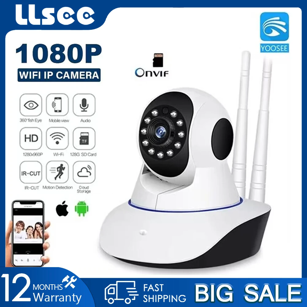 Llsee Yoosee 1080p Wireless Wifi Ip Cctv Camera Mini Ptz Camera 2mp ...