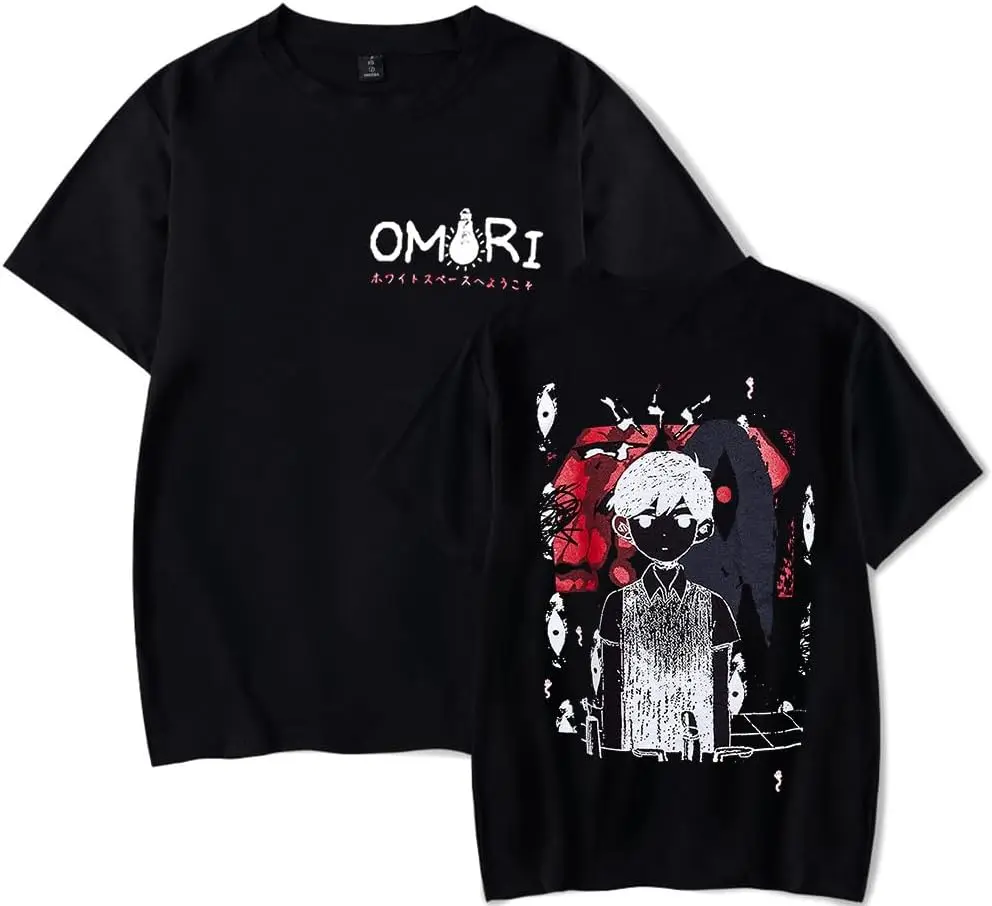 Camiseta-Omori-Red-Space-para-hombre-y-mujer-camisa-de-manga-corta-con ...