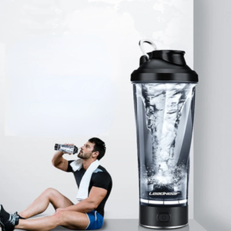 Electric Protein Powder Shaker Bottle | Mix Water Protein Powder ...