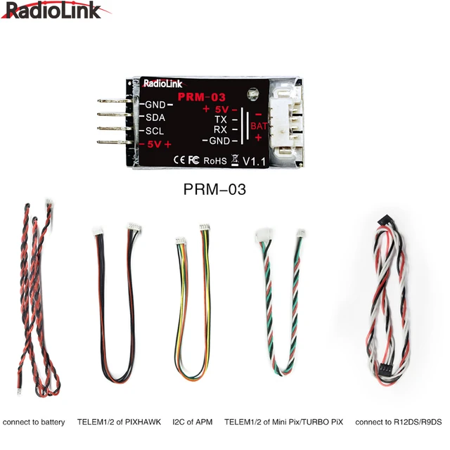 Radiolink PRM-01 PRM-03 OSD Telemetry Sensor Return Flight, 49% OFF