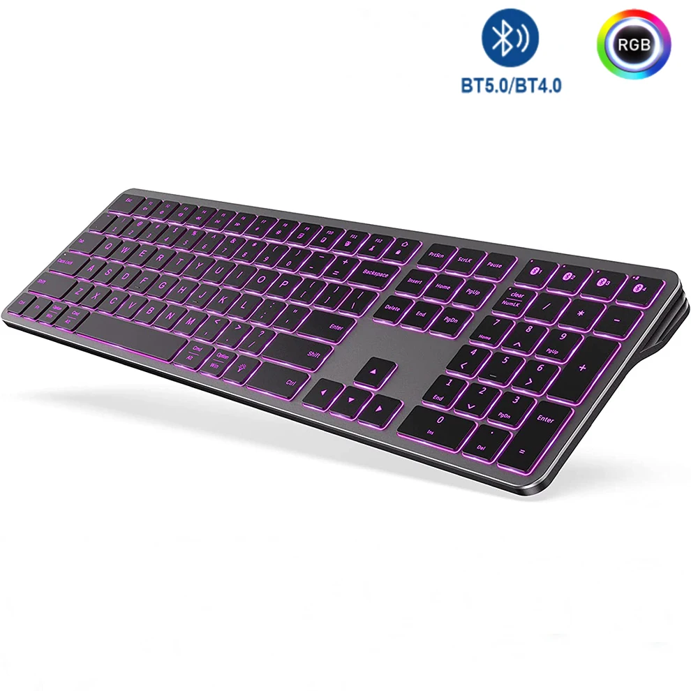 Bluetooth-Backlit-Keyboard-110-Key-Rechargeable-Wireless-Mac-Keyboard ...