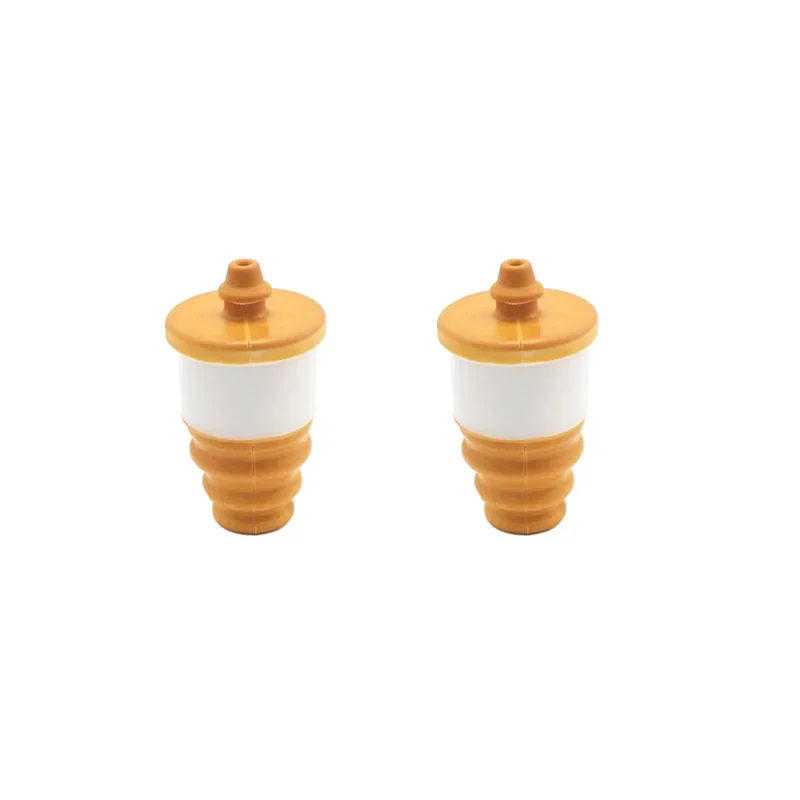 2pcs Rear Bump Stop Support For Fiat 500 For Abarth For Panda Rubber ...