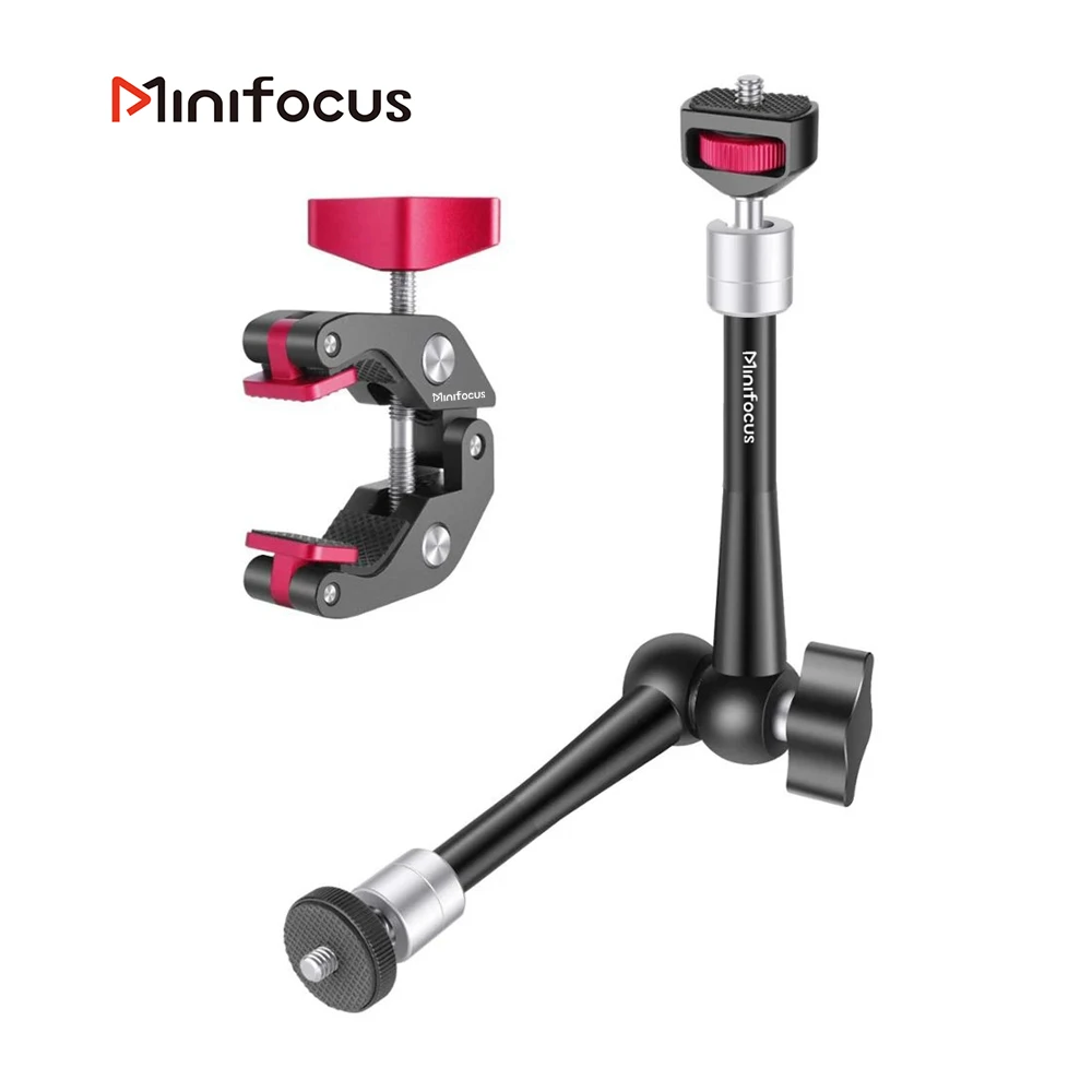 Magic Arm 11'' Articulating Friction Arm Super Clamp Adjustable Rod ...