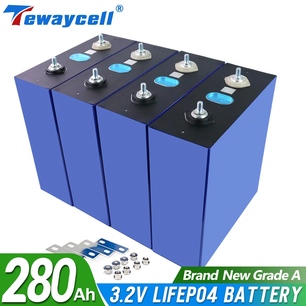 Tewaycell-280Ah-230Ah-200Ah-lifepo4-12V-24V-48V-Grade-A-Rechargeable ...