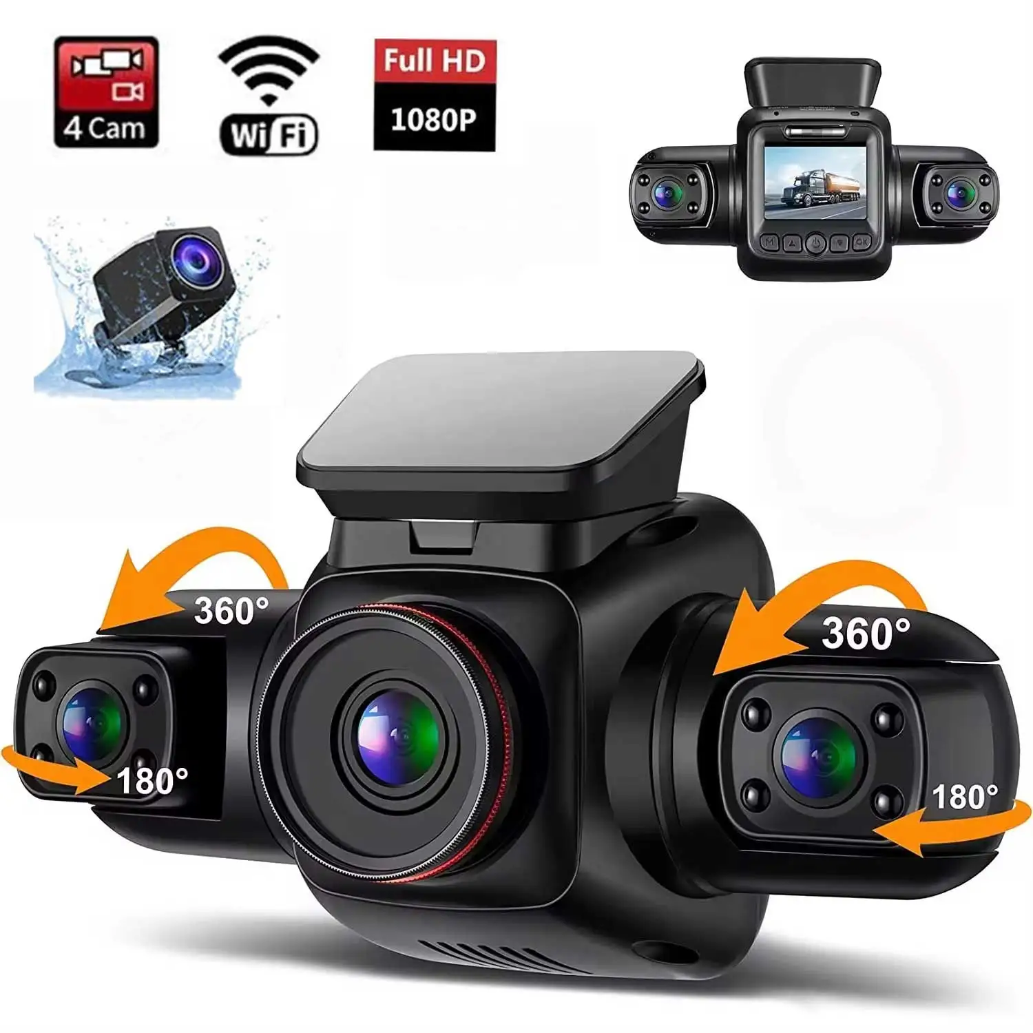 Mini-Hidden-Car-Dash-Cam-4CH-Car-DVR-360-4-1080P-HD-24H-Parking-Monitor ...