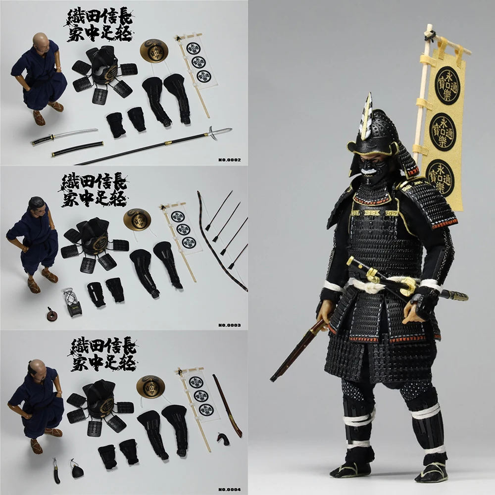 Yep-Studio-No-002-003-004-1-12-Scale-Japanese-Infantry-Samurai-Oda ...