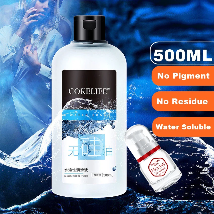Anal Sex Lubricant Gel 500ml Water Based Lubricants For Men Women