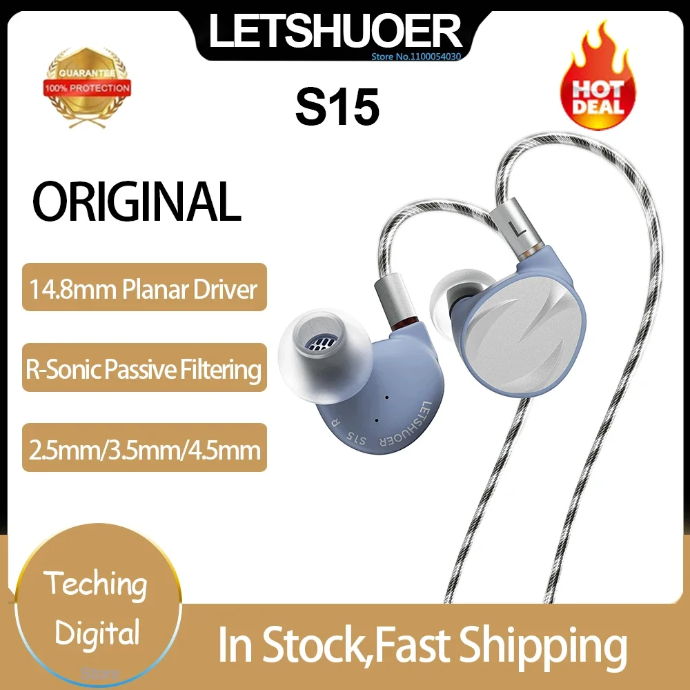 LETSHUOER-auricular-S15-Original-de-tercera-generaci-n-controlador ...