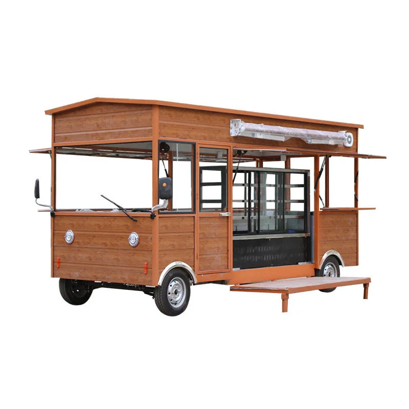 Wooden Food Carts