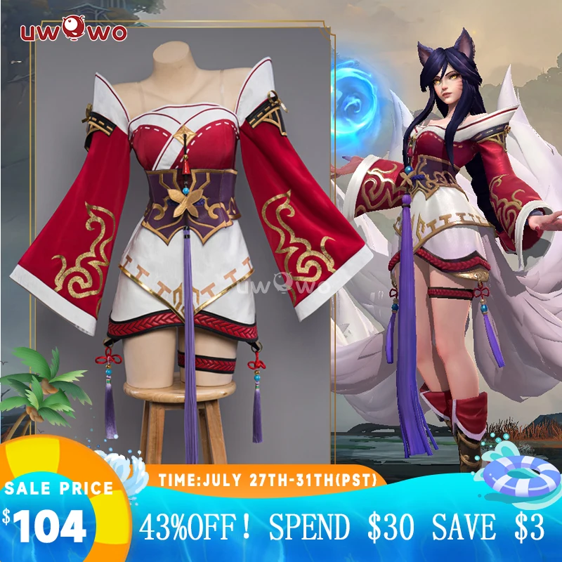 In-Stock-UWOWO-League-of-Legends-LOL-Ahri-Champion-Nine-Tails-Wildd ...