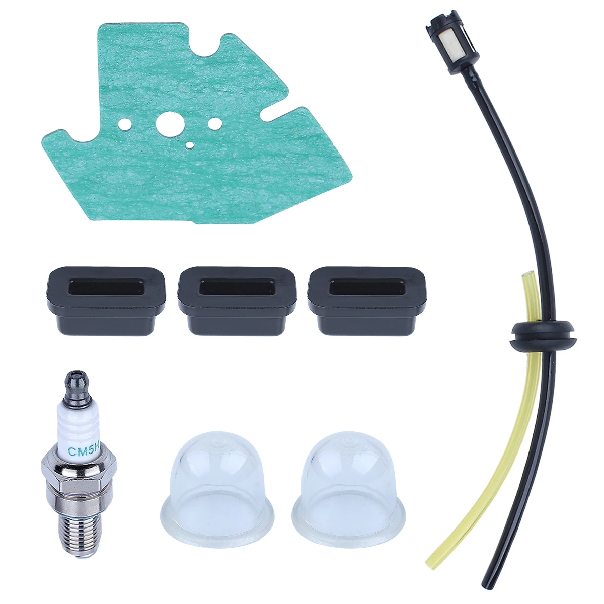 Carburetor Fuel Line Hose Tank Mounting Rubber Grommet Gasket Kit For ...