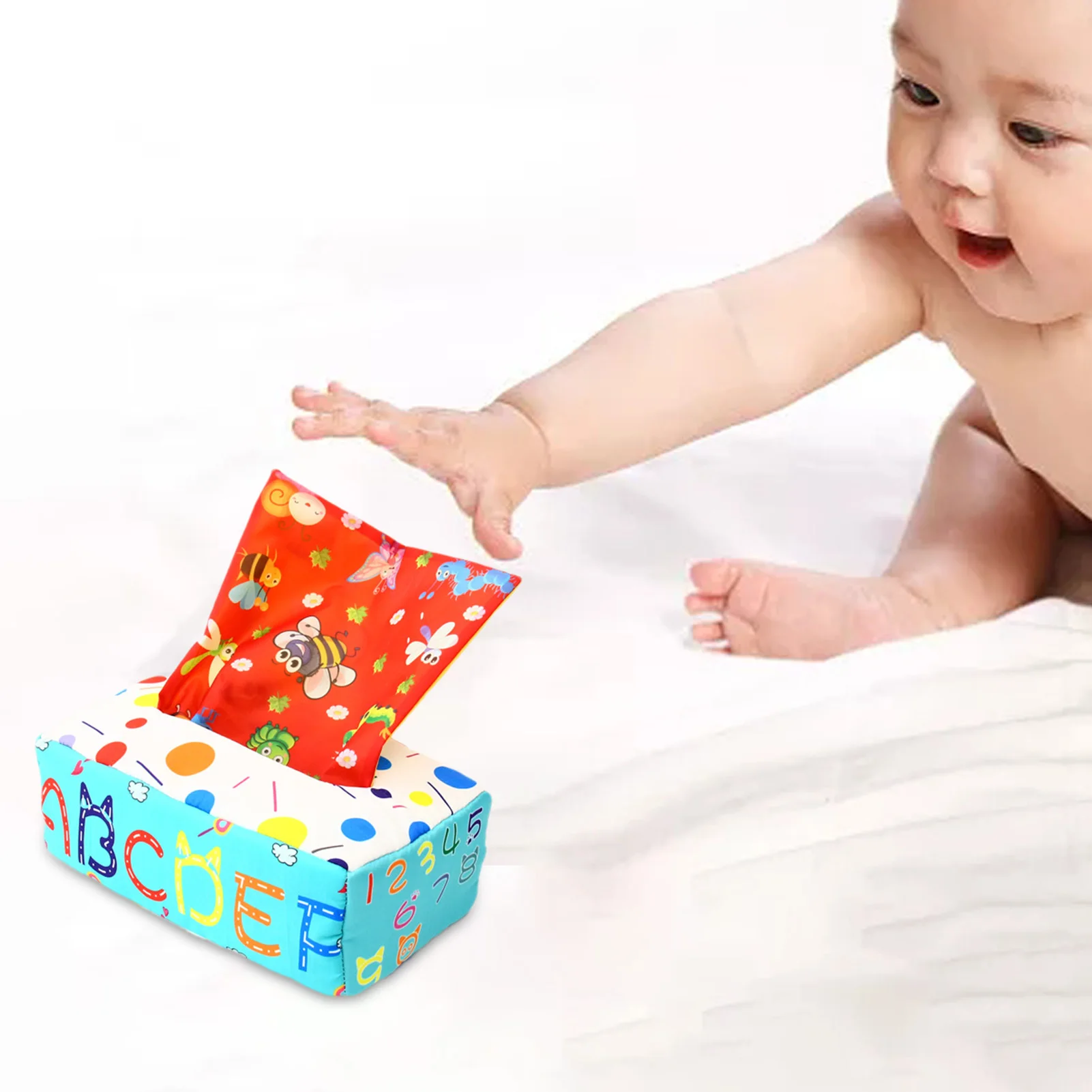 Magic-Tissue-Box-Baby-Toy-Montessori-Magic-Tissue-Box-Baby-Toy-Toddler ...