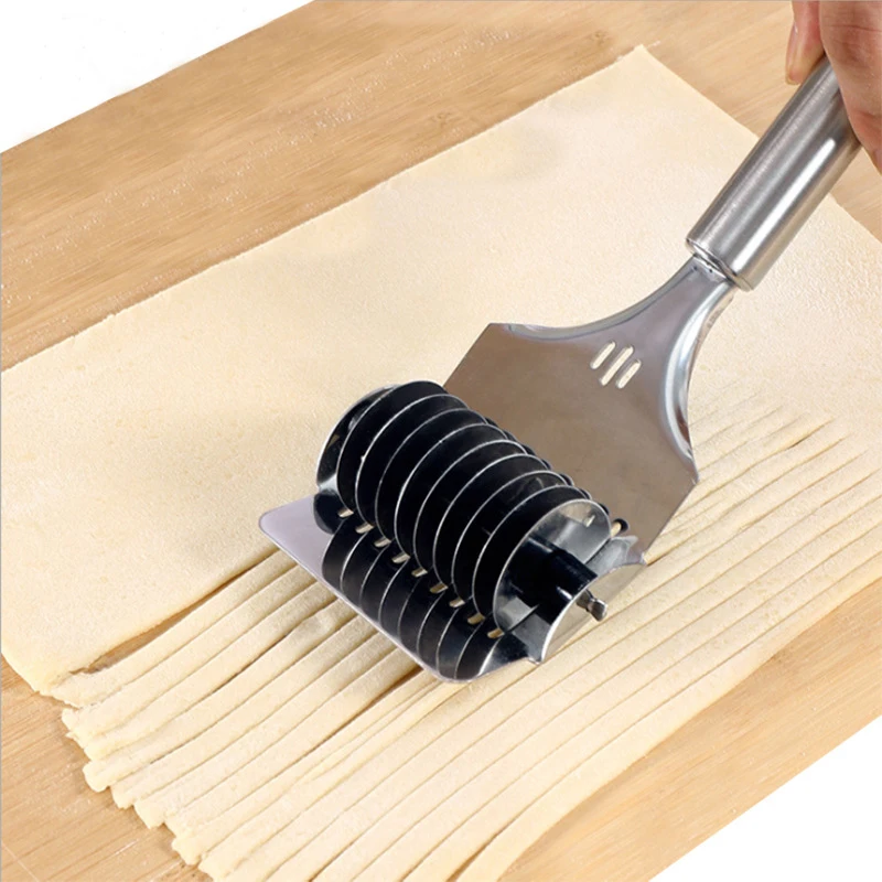 Manual-Noodle-Cutter-Rolling-Stainless-Steel-Spaghetti-Maker-Pressing ...