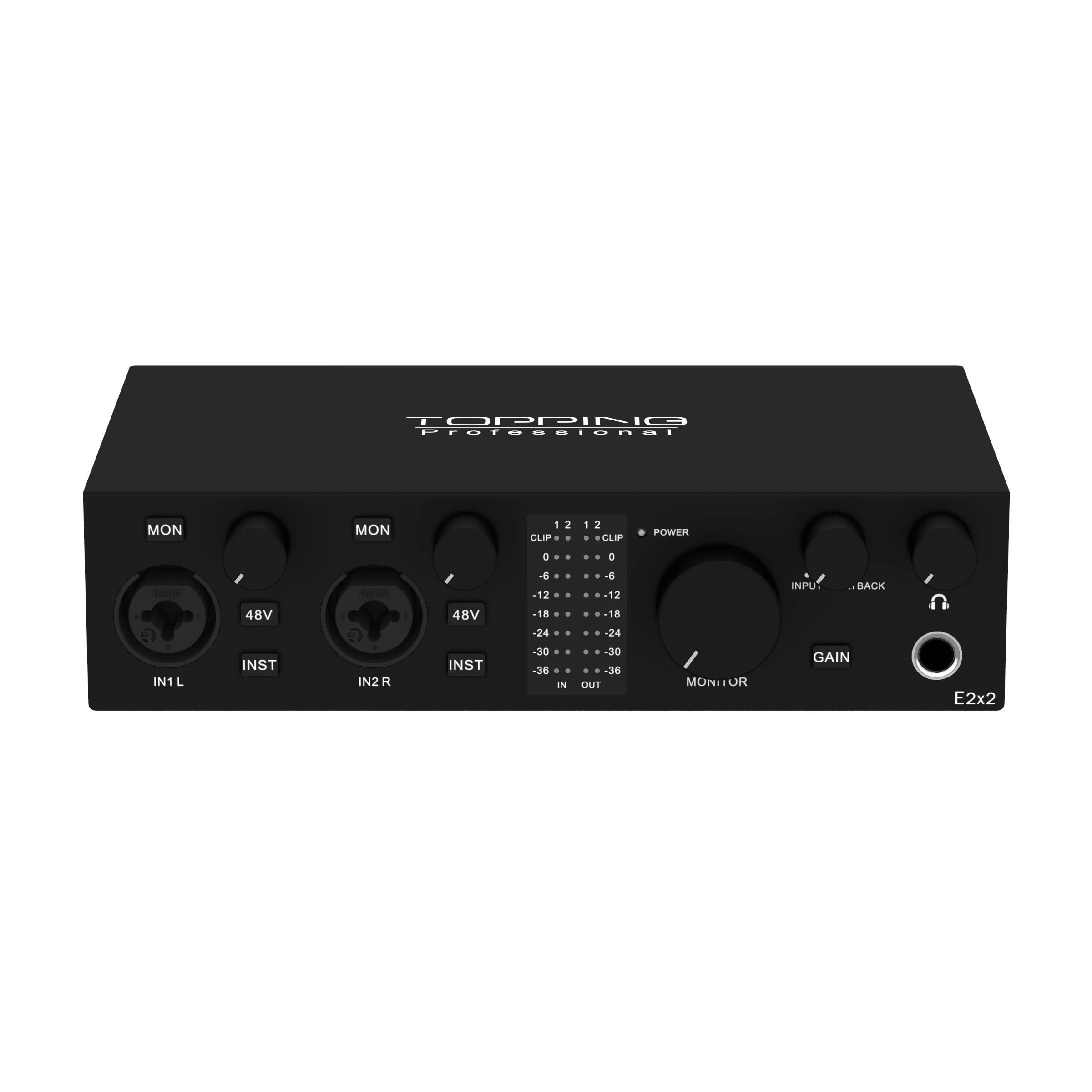 TOPPING-E2x2-professional-audio-interface-computer-phone-singing-live ...