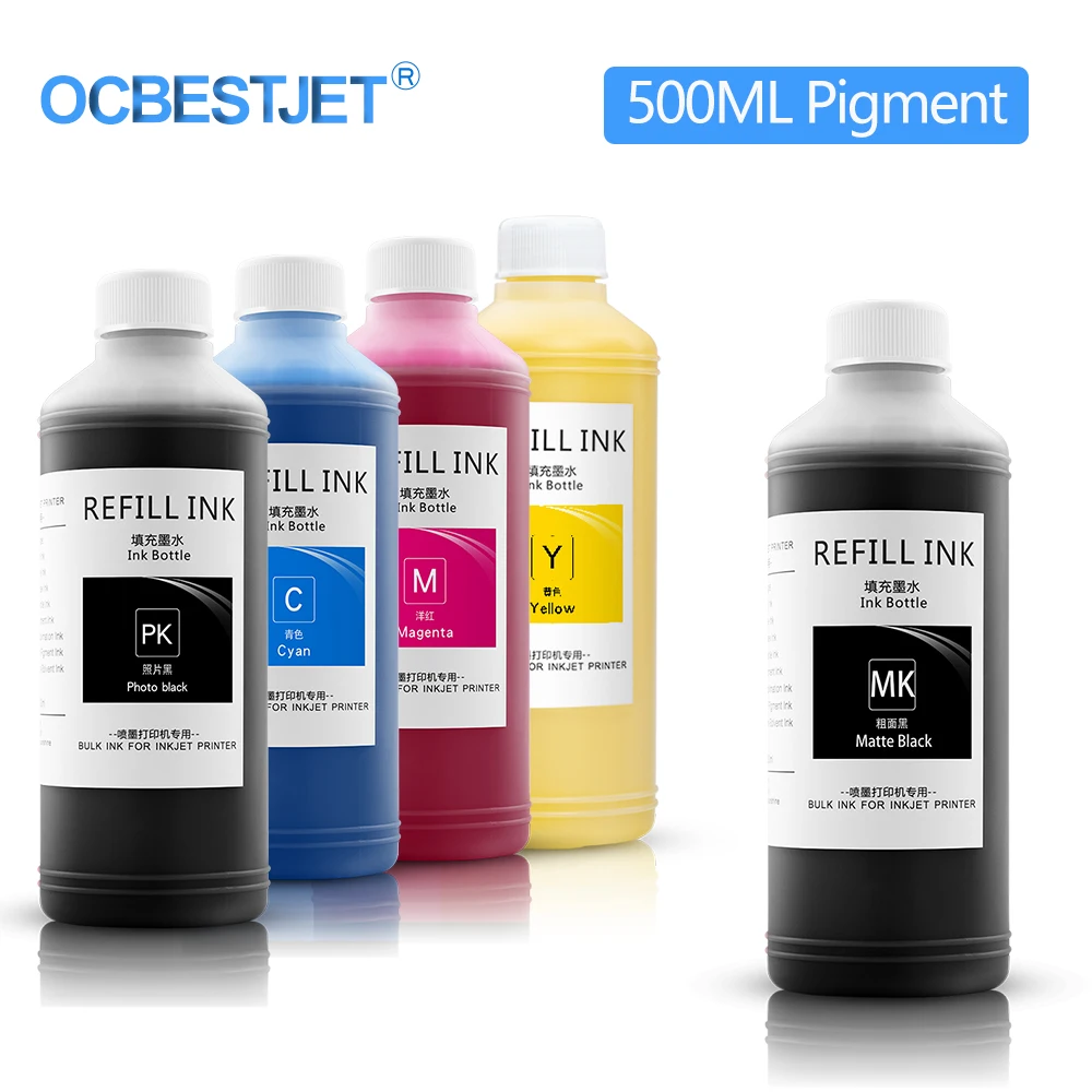 500ML-Pigment-Ink-For-Canon-PFI-120-320-307-707-Refill-For-TM-200-TM200 ...