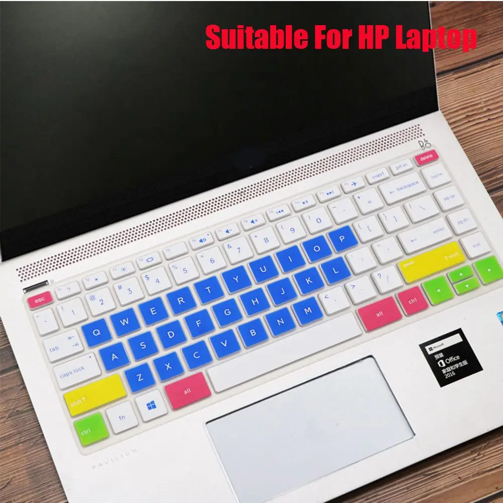 Soft-HP-Laptop-14-inches-Waterproof-Silicone-Keyboard-Covers-Multicolor ...