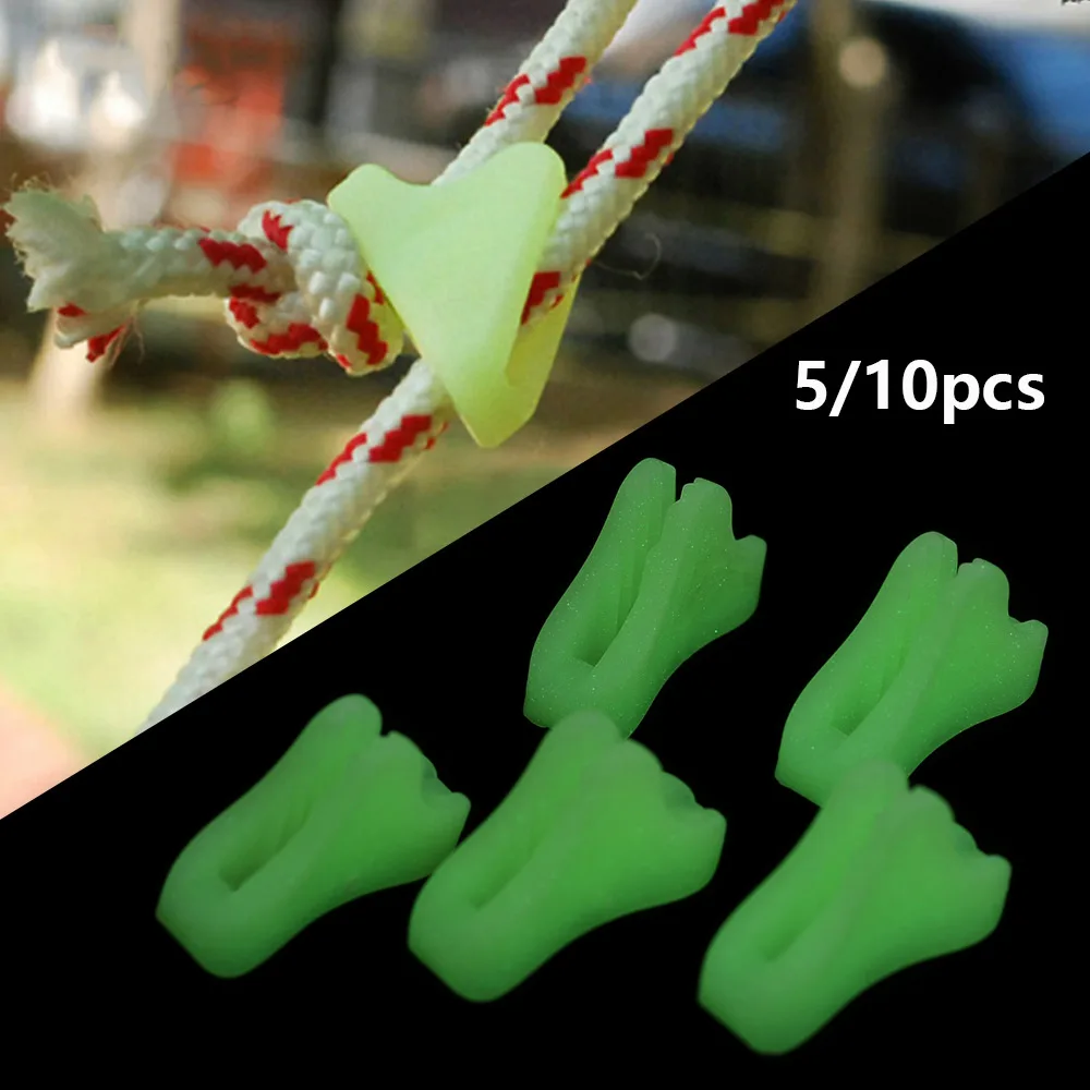 5/10pcs Tent Awning Rope Fastener Adjuster Non-slip Wind Rope Buckles ...