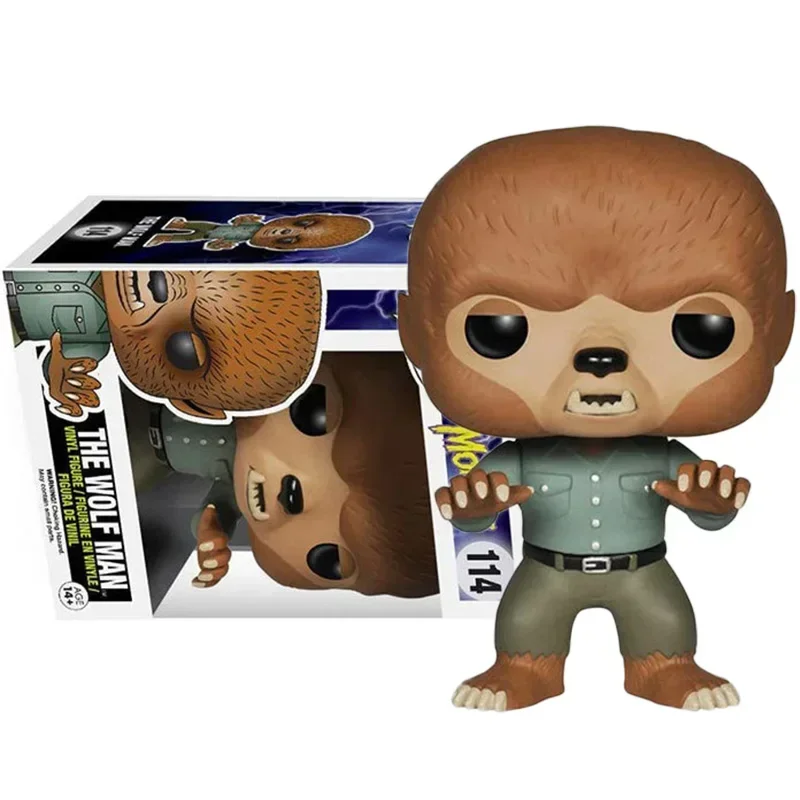 FUNKO POP Classic Monsters The Wolf Man #114 Dracula #111 Figura de ...