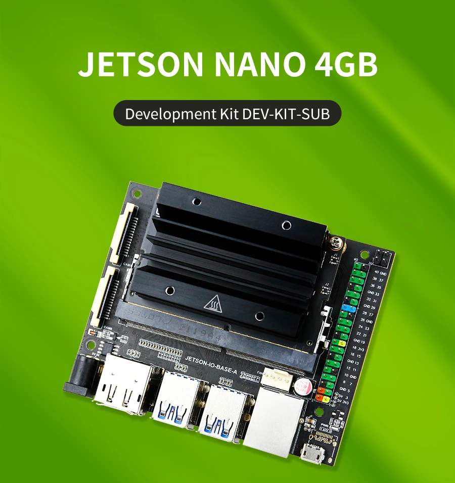 Yahboom Jetson NANO 4GB 개발자 키트 JETSON NANO 16G EMMC 모듈 CE ROHS, 프로그래밍 ...