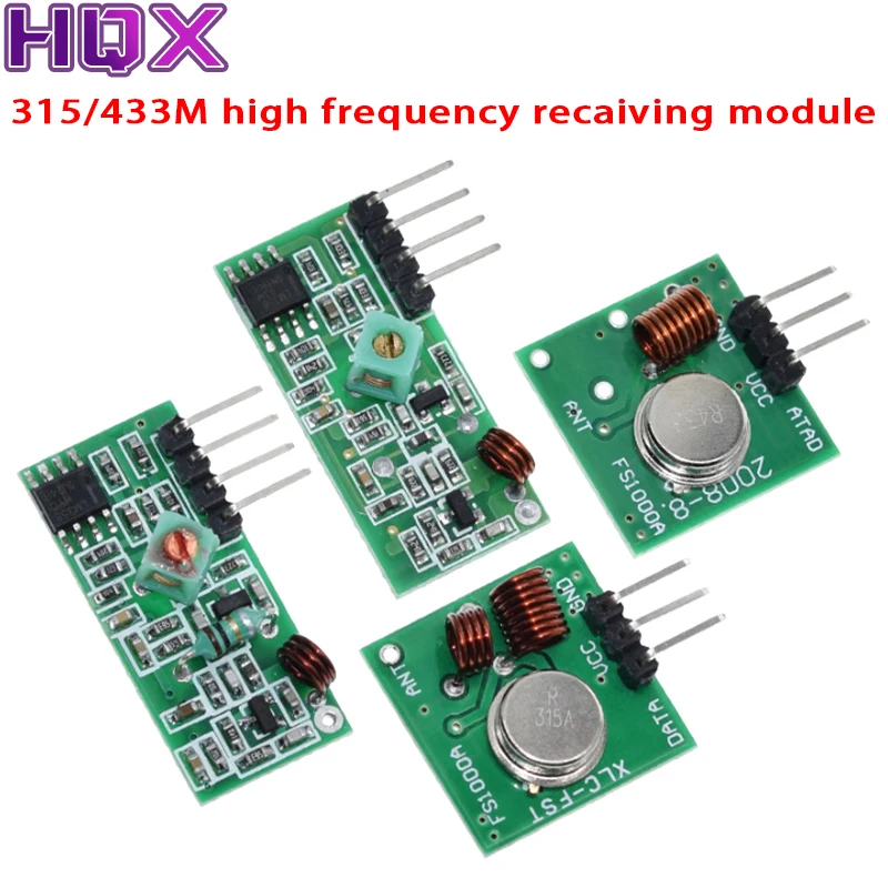 433Mhz-RF-Wireless-Transmitter-Module-and-Receiver-Kit-5V-DC-315MHZ ...